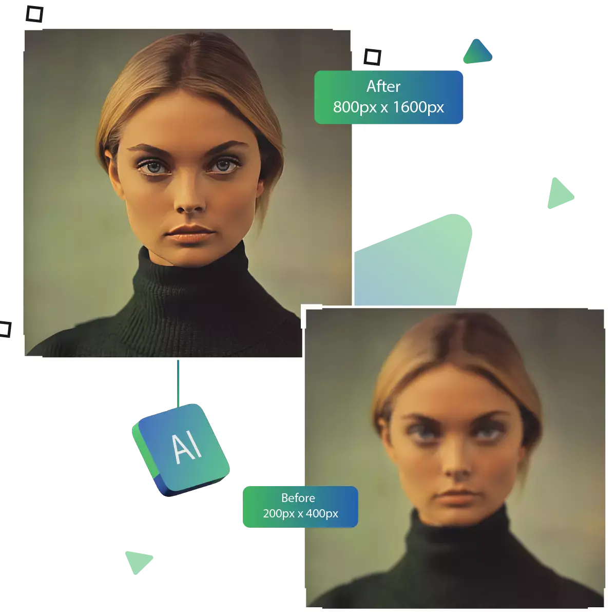 AI Image Resolution Increaser - Free AI Image Upscaling Tool